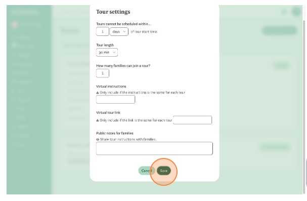 Updating Tour Settings and Connecting Your Calendar to Automate ...